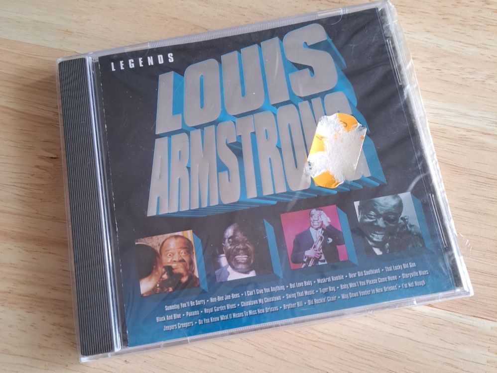 Louis Armstrong Legends CD Ungeöffnet 1993 (Neu und originalverpackt ...