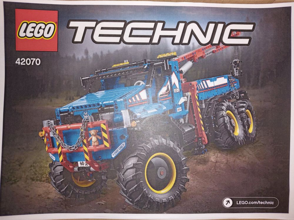 Lego Technic 42070 6x6 Truck zerlegt & zu 100% Vollständig (Gebraucht ...