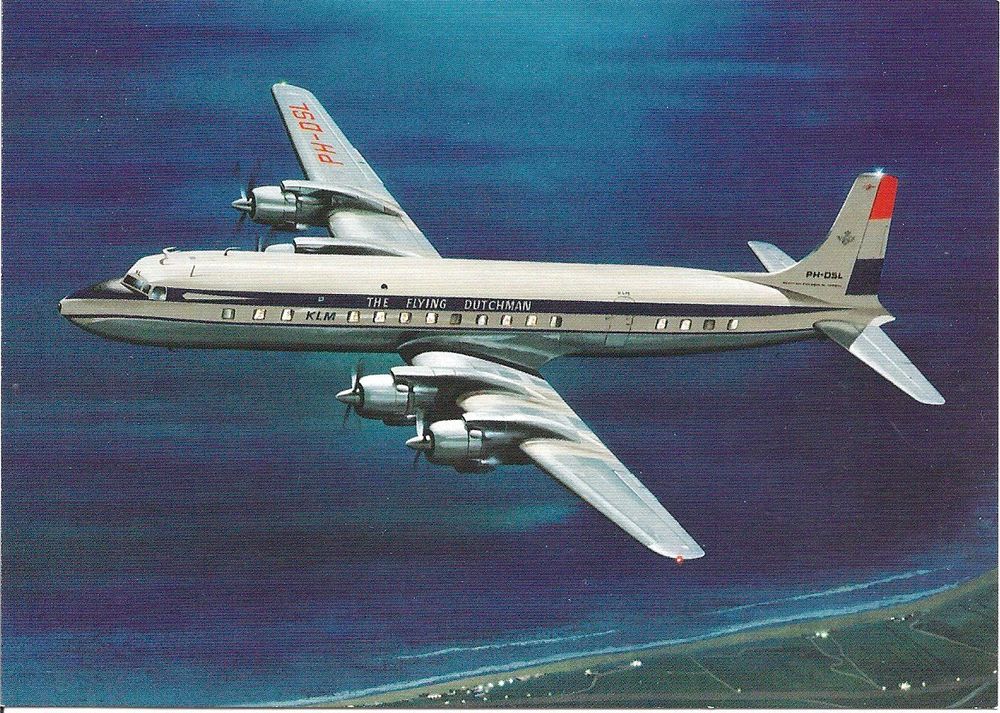 KLM Royal Dutch Airlines DC-7C PH-DSL (Neu und originalverpackt) in ...