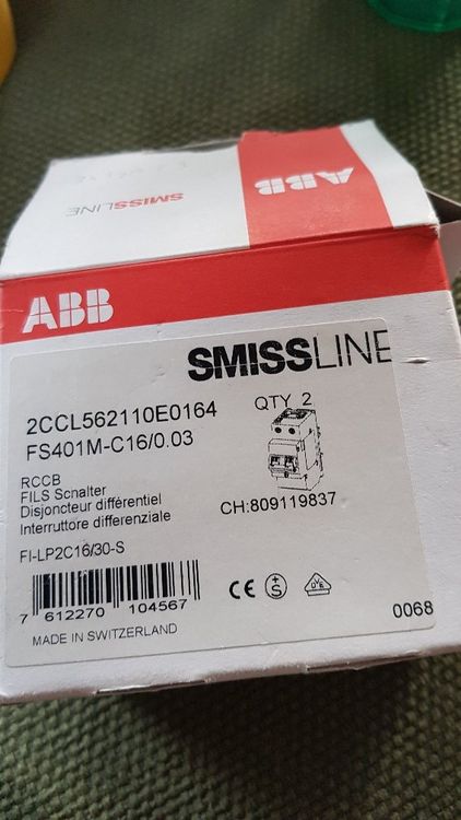 FI/LS C16A 30mA | Kaufen auf Ricardo