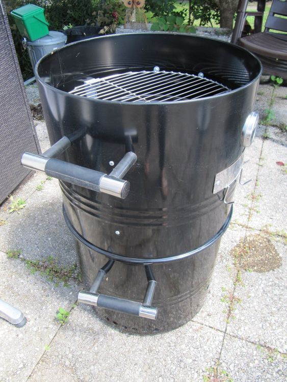 GRILL WELLCRAFT BBQ FASSGRILL AUF ROLLEN NEUWERTIG | Kaufen auf Ricardo