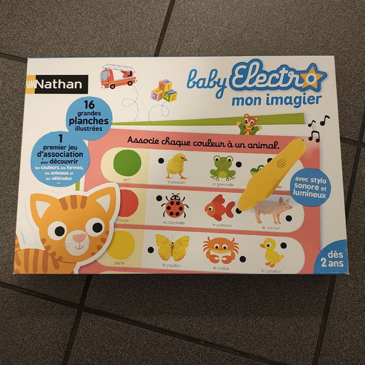 Baby Electro Mon Imagier Nathan, jeu éducatif enfant (D'occasion) à Zürich pour CHF 3 – avec ...