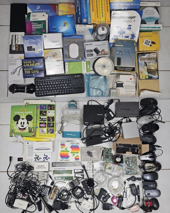 Grosses Computer-Set - Apple, Mac, Microsoft, etc. - ab 1.-! (Gebraucht ...