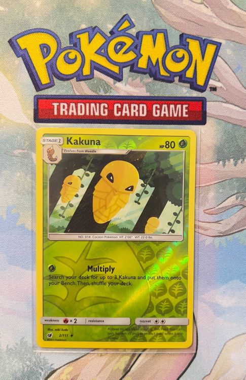 Kakuna Reverse Holo Aufziehen der Sturmröte 2/111 (Gebraucht) in ...