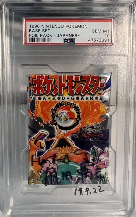Pokemon Base Set Booster 1996 PSA 10 (Mitsuhiro Arita) (Gebraucht) in ...