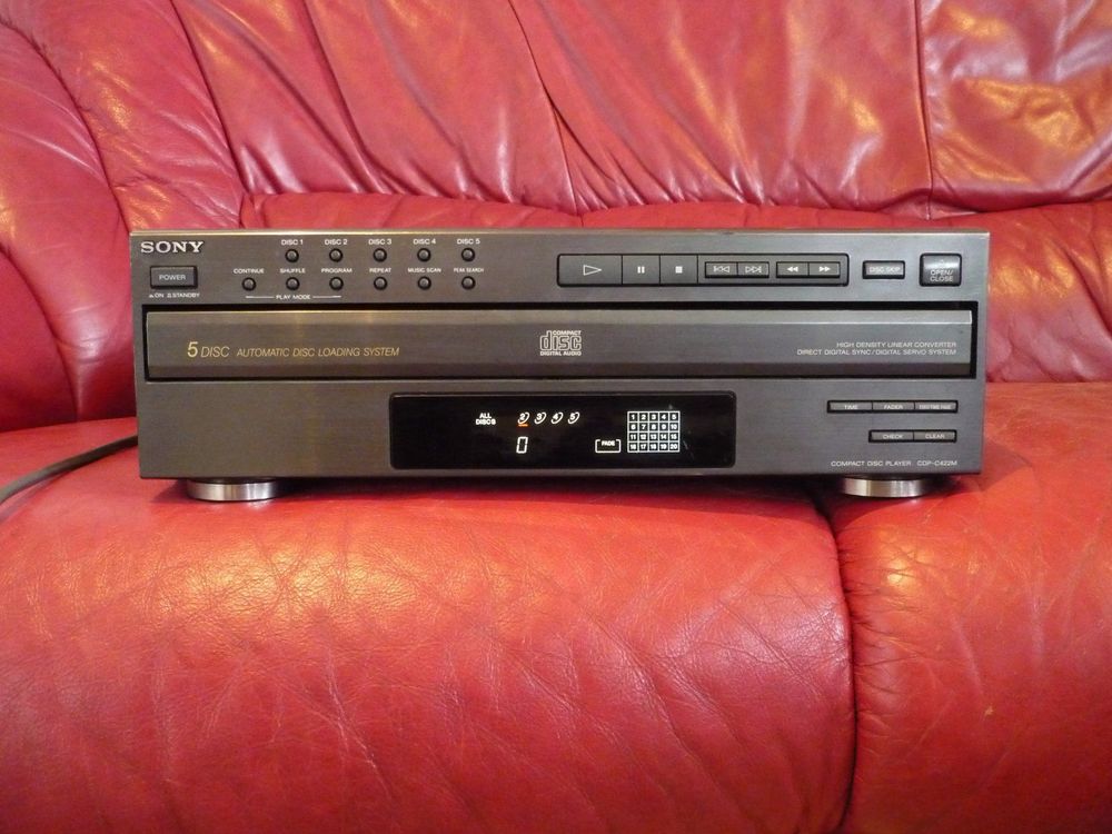 CD Player - Sony CDP C422M - 5 Disc Loading system (Gebraucht) in ...