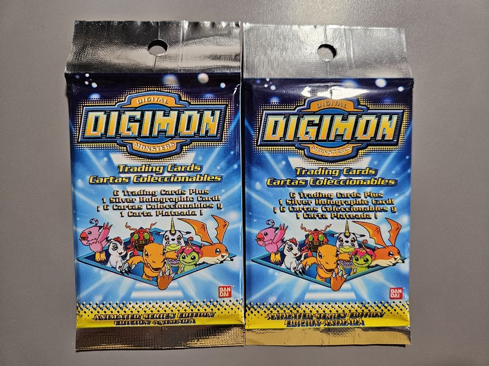 2x Digimon Karten Booster Packs - Originalverpackt! (Neu und ...