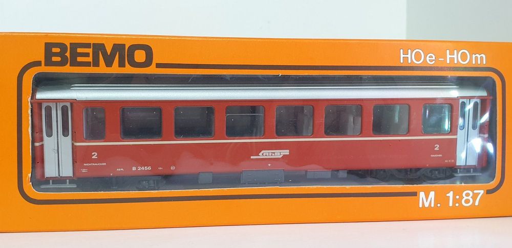 Bemo RhB Personenwagen B 2456 | Kaufen auf Ricardo