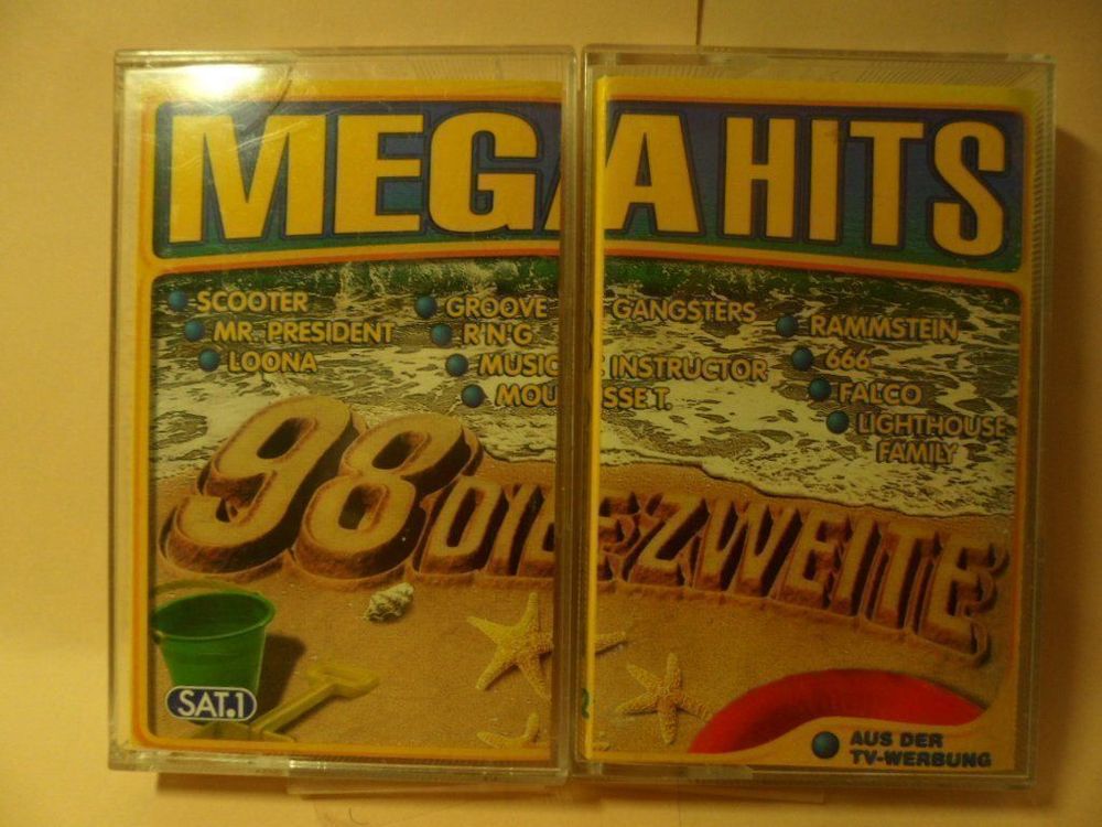MEGA HITS 98 Die Zweite 2 MC's (Gebraucht) in Langnau i. E. für CHF 14.9 – mit Lieferung auf ...