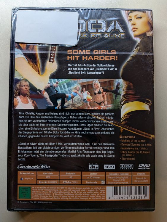 "DOA: Dead or Alive" mit Devon Aoki [DVD/neu&OVP] (Neu und ...