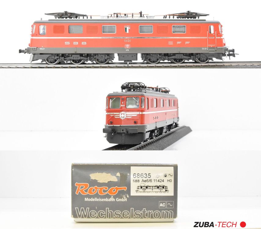 Roco 68635 E-Lok Ae 6/6 SBB Neuenburg H0 WS Digital mit OVP (Gebraucht) in St. Gallen für CHF ...