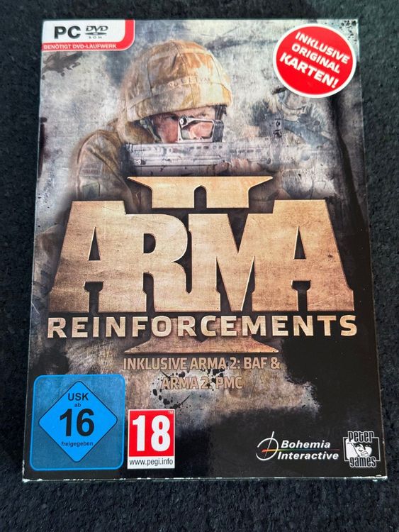 ARMA II "Reinforcements" PC-DVD Microsoft (Neu (gemäss Beschreibung ...