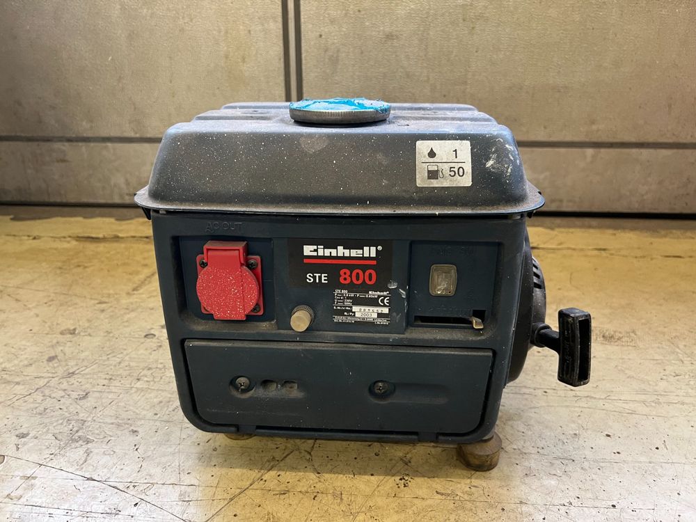 Einhell STE 800 Stromgenerator Stromaggregat Notstrom (Gebraucht) in ...