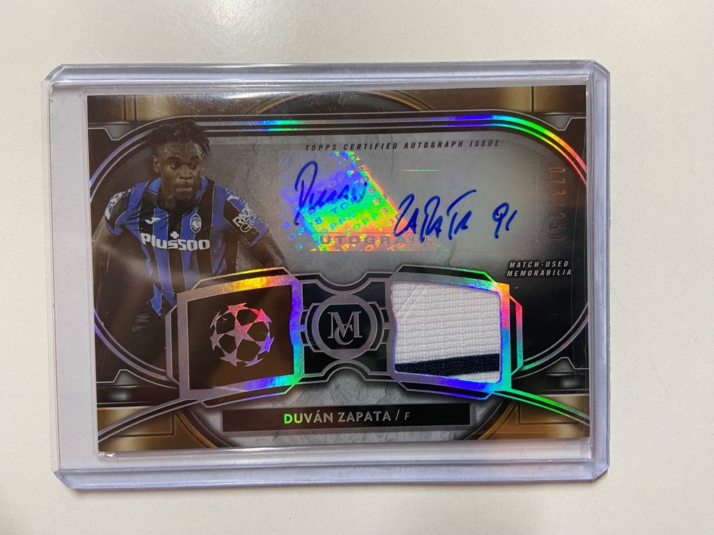 Topps Museum Collection Duván Zapata Autograph 73/250 (Gebraucht) in St ...
