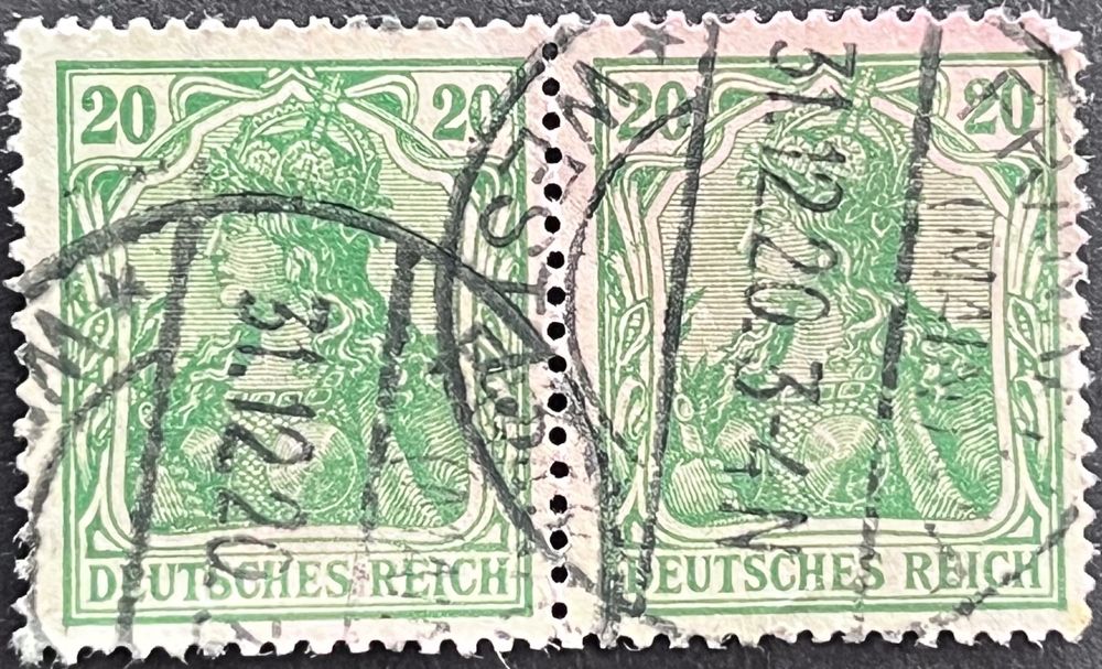 DR - Deutsche Reich Briefmarke ab 0.50 CHF !!! (Gebraucht) in Chiasso für CHF 0.5 – mit ...