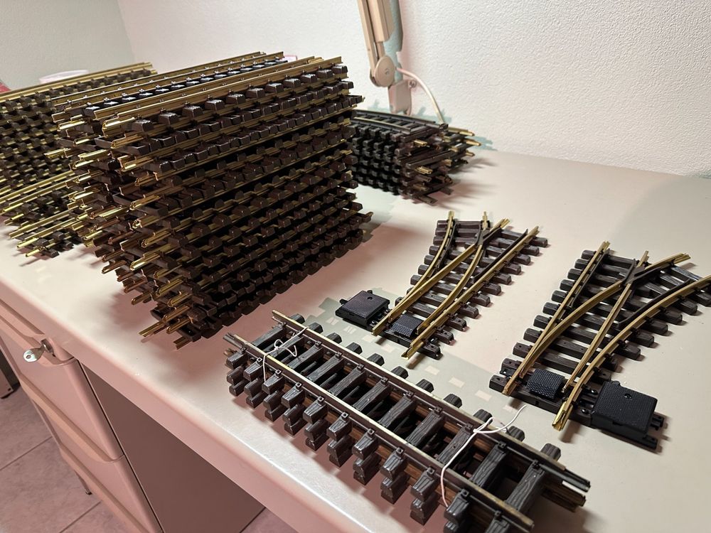 LGB Schienen - LGB Gleis-Set, über 100 Schienen (Gebraucht) in ...