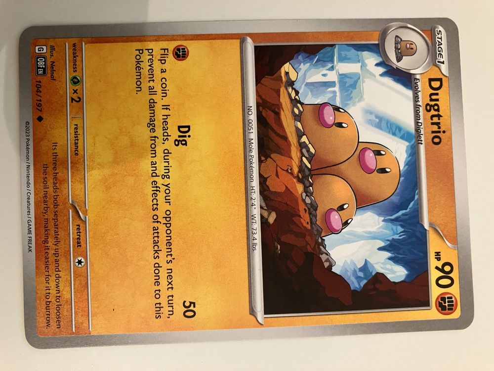 Pokemon Dugtrio | Kaufen auf Ricardo