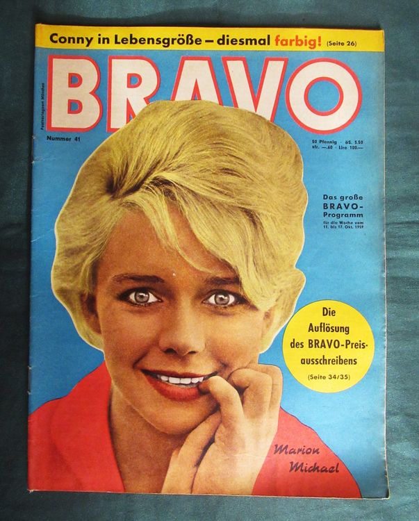 BRAVO Jugendzeitschrift Okt. 1959 | Kaufen auf Ricardo