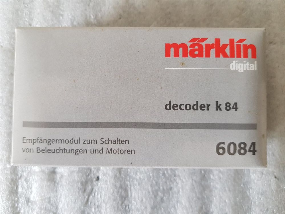 MäRKLIN Digital Decoder K 84 | Kaufen auf Ricardo