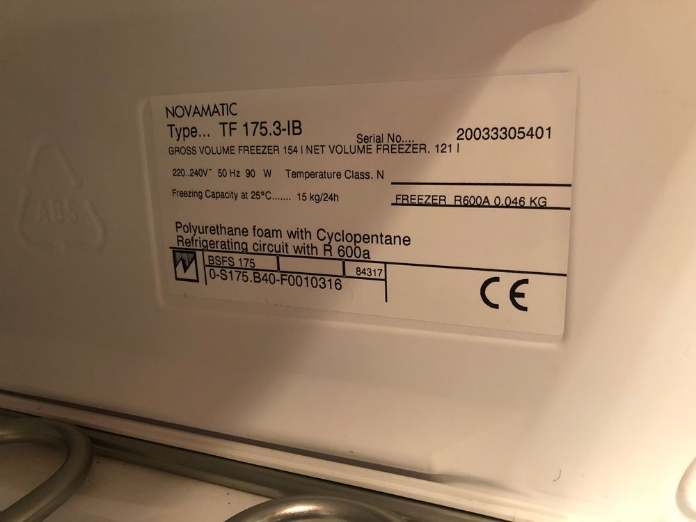 Gefrierschrank Fust Novamatic aus Haushaltsauflösung | Kaufen auf Ricardo