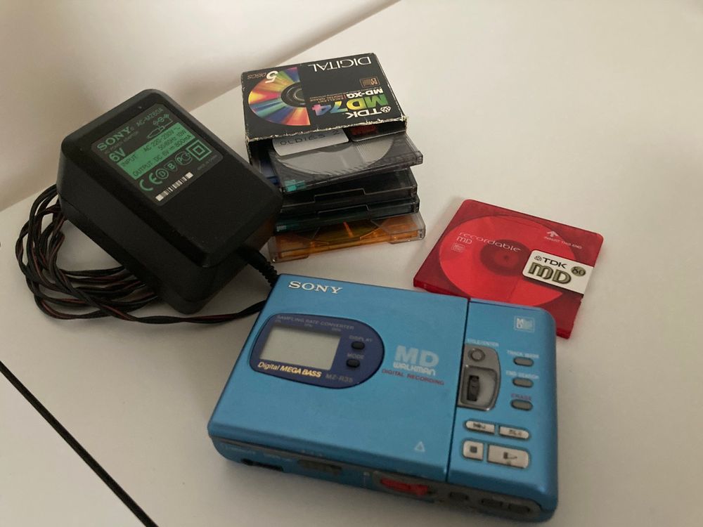Sony, Portable Minidisc Recorder, MZ-R35 | Kaufen auf Ricardo