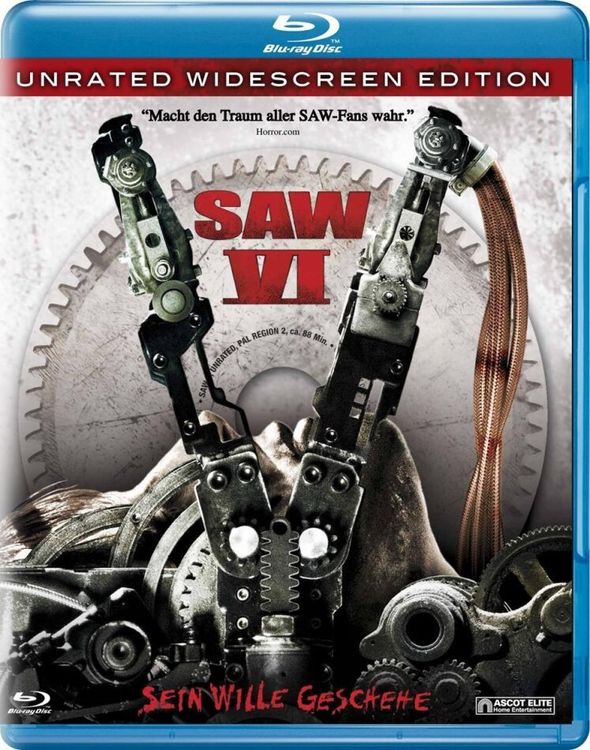 SAW VI - SEIN WILLE GESCHEHE - [Blu-Ray] 🌟 NEU & OVP 🌟 (Neu und originalverpackt) in Stallikon ...
