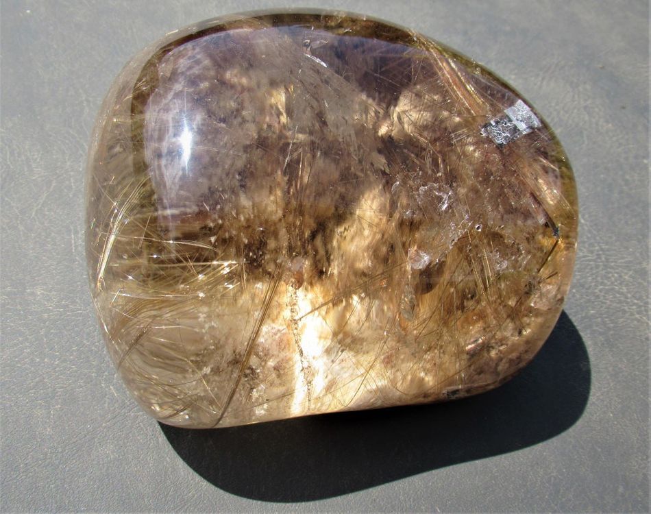 Bergkristall Rutil mit Hämatit gross 2088 Gramm (Gebraucht) in Oberdorf für CHF 500 – mit ...