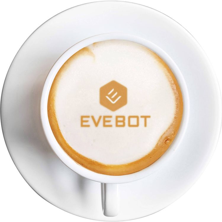 Kaffee Espresso Motiv Drucker Milchschaum Evebot Renkforce (Neu (gemäss Beschreibung)) in ...
