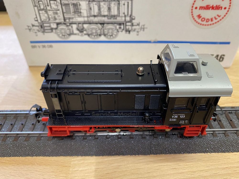 Märklin 3546 Diesellokomotive BR V36 der DB "Service-Modell" (D ...