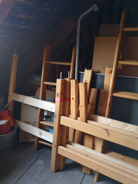 Flexa Hochbett (Gestell & schräge Treppe) | Kaufen auf Ricardo