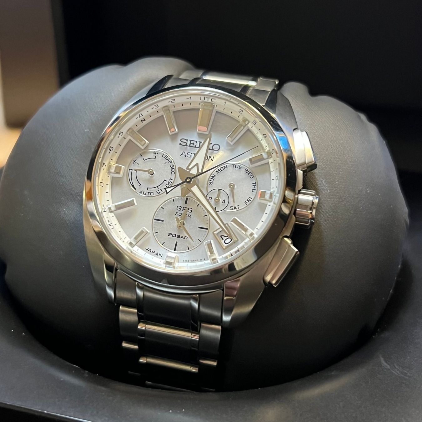 Seiko Astron GPS Solar Silver Full Set 5X53-0AV0 (Gebraucht) in Carouge ...