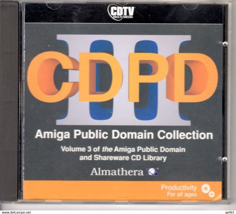 CDPD3 Public Domaine Collection - For Amiga CDTV | Kaufen auf Ricardo