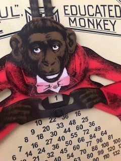 Calculating Monkey Toy - vintage style (Neu und originalverpackt) in ...