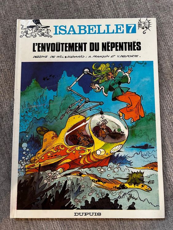 BD Isabelle n° 7 L'envoûtement du Népenthès EO 1986 (D'occasion) à ...