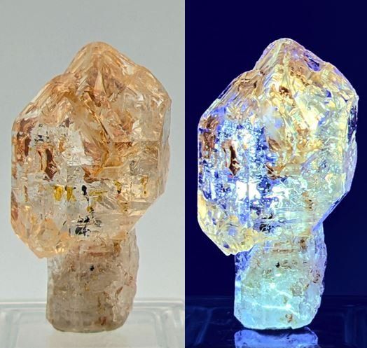 ZEPTER-QUARZ FLUORESZIEREND mit ERDÖL, Super selten (Neu (gemäss Beschreibung)) in Balerna für ...