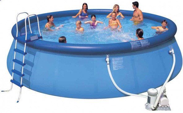 INTEX Easyset Rundpool blau 549x122cm! Rarität Top NEU! (Neu und ...