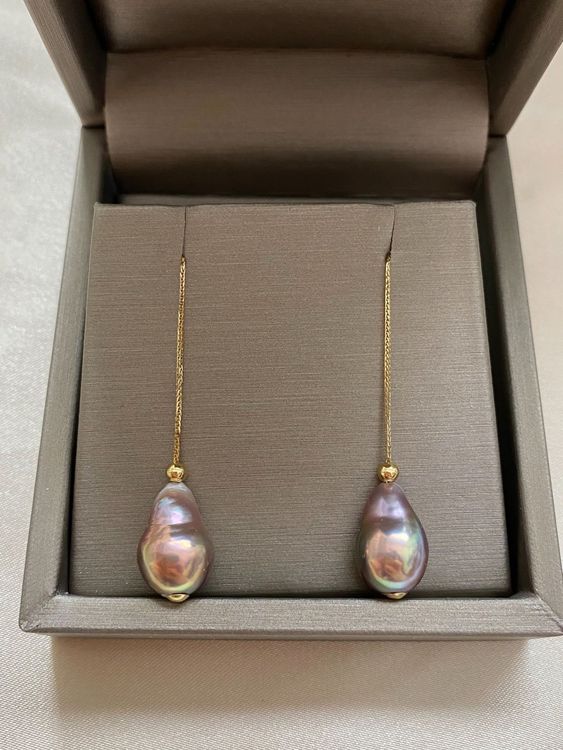 Barock Perlen Ohrringe/echte/18k Gold (Neu (gemäss Beschreibung)) in Sarnen für CHF 290 – mit ...