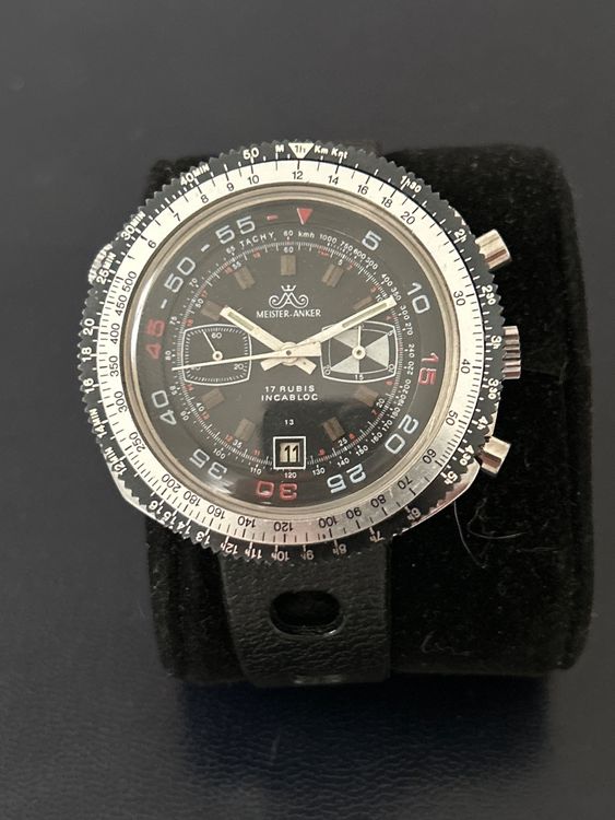 Montre chronographe meiser-anker (Gebraucht) in Versoix für CHF 200 – mit Lieferung auf Ricardo ...