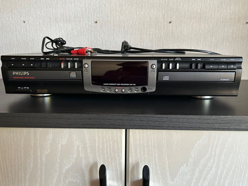 Philips CD Recorder CDR 765, Top Zustand (Gebraucht) in Untereggen für ...