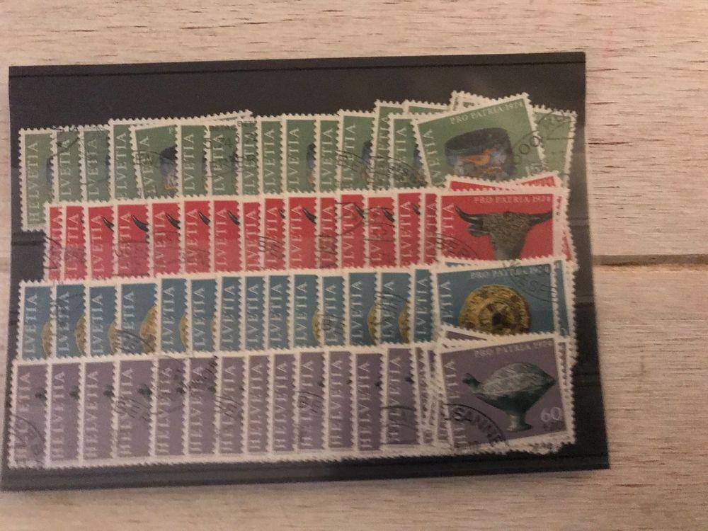20 x Serie Pro Patria 1974 (PP11) (Gebraucht) in St.Gallen für CHF 5 ...