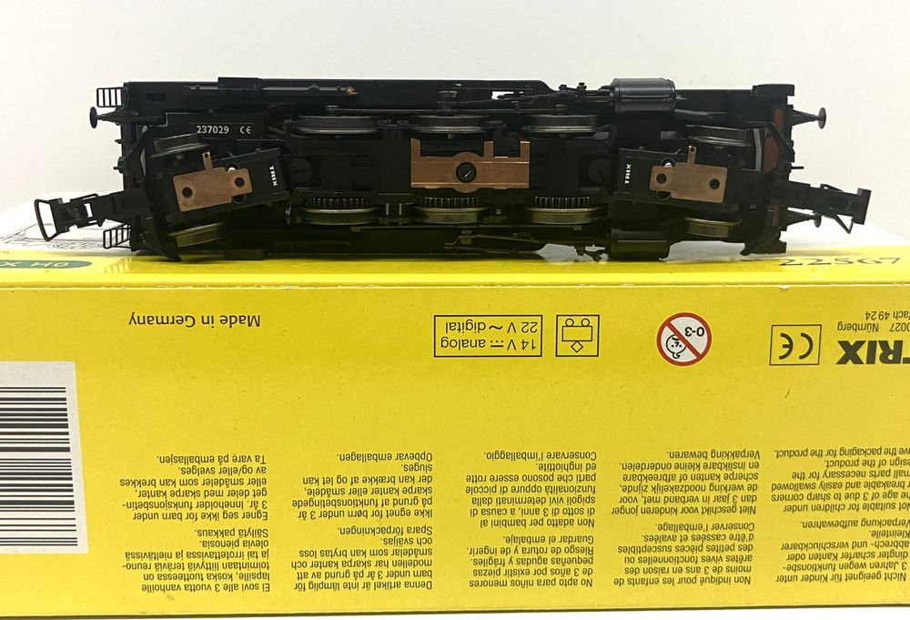 TRIX 22567= Schweizer Dampflok Eb 3 SBB 5818 Guss-Metall (Neu (gemäss ...