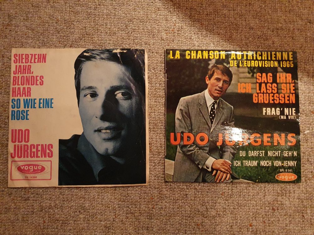 2 Single Vinyl Udo Jürgens | Kaufen auf Ricardo