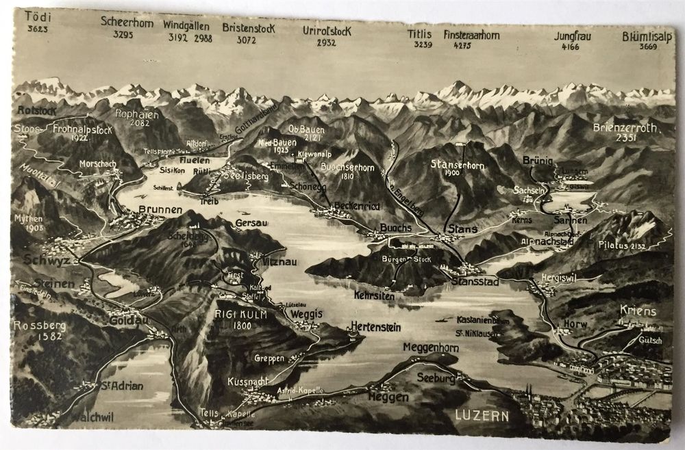 VIERWALDSTÄTTERSEE Panorama Luzern 750 (Neu (gemäss Beschreibung)) in Jona für CHF 3.9 – mit ...