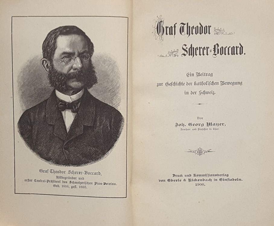 Der Solothurner «Hochverräter» Scherer-Boccard (1816-1885) | Kaufen auf Ricardo