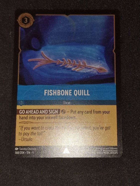 Lorcana - Fishbone Quill - Rare - Foil | Kaufen auf Ricardo