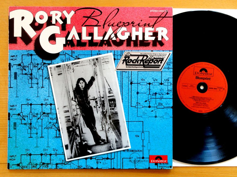 LP RORY GALLAGHER blueprint POLYDOR 1973 BLUES ROCK mint | Kaufen auf ...