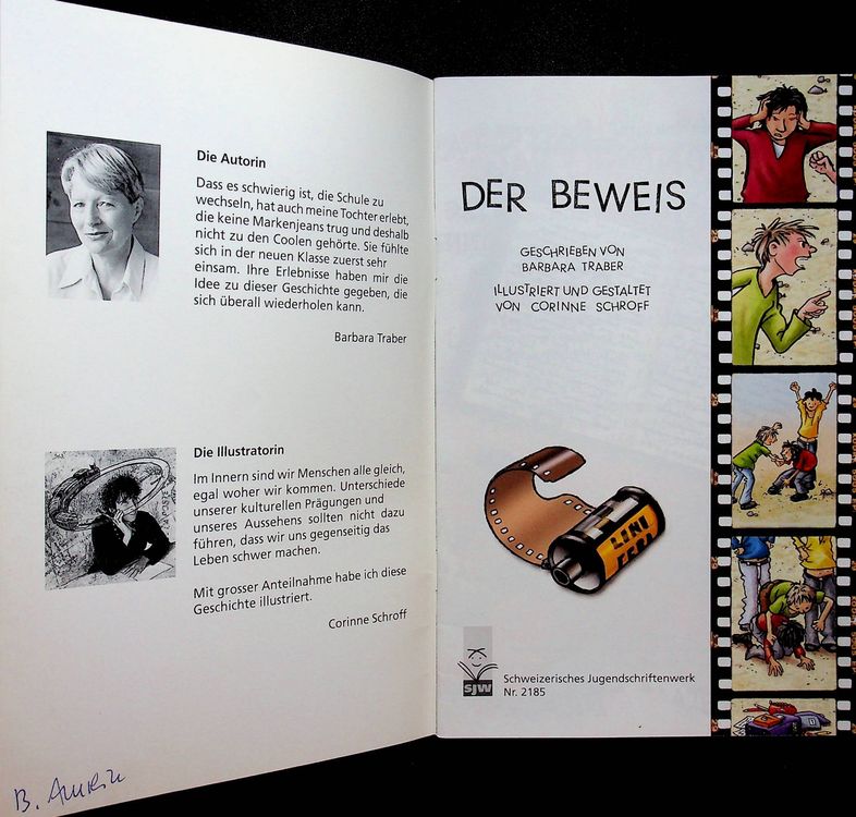 SJW 2185 B. Traber / C. Schroff Der Beweis Antolin Kl. 4 | Kaufen auf ...