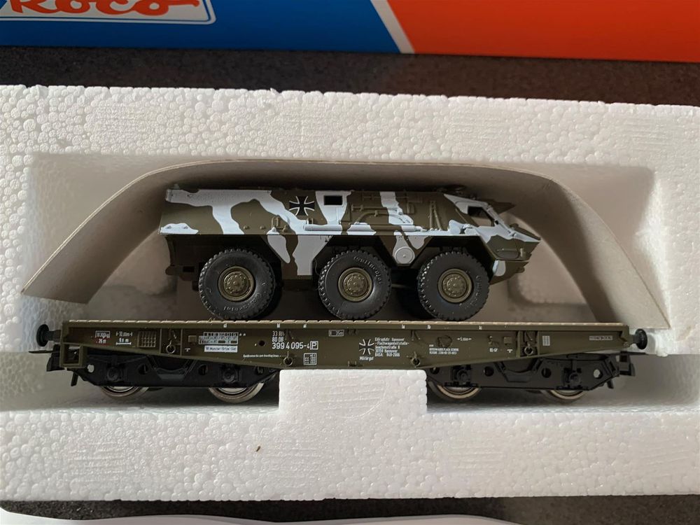 ROCO 47396 Schwerlastwagen +Fuchs Panzer (Neuf (Voir description)) à ...