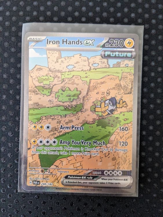 Pokémon Paradox Rift - Iron Hands EX 248/182 ( EN ) (Neu (gemäss ...