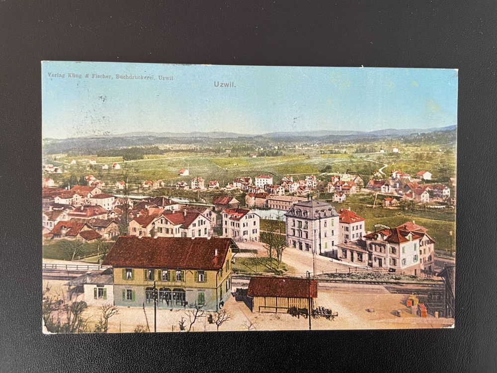 AK SG Uzwil, Bahnhof (Gebraucht) in Thal für CHF 7 – mit Lieferung auf Ricardo kaufen